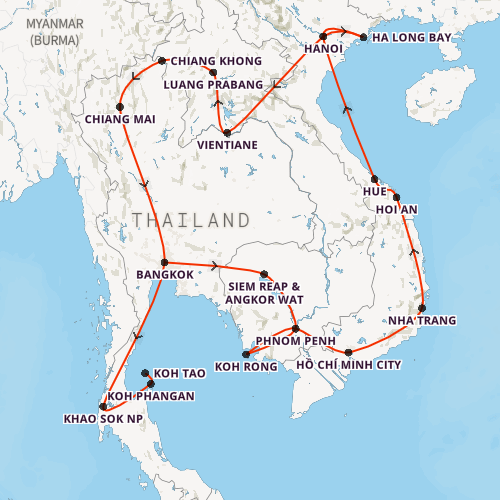 Indochina Discovery: A 40 day tour in Southeast Asia