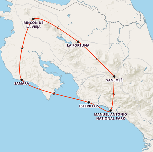 Pure Costa Rica - 13 Day Group Trip for 18 to 30's